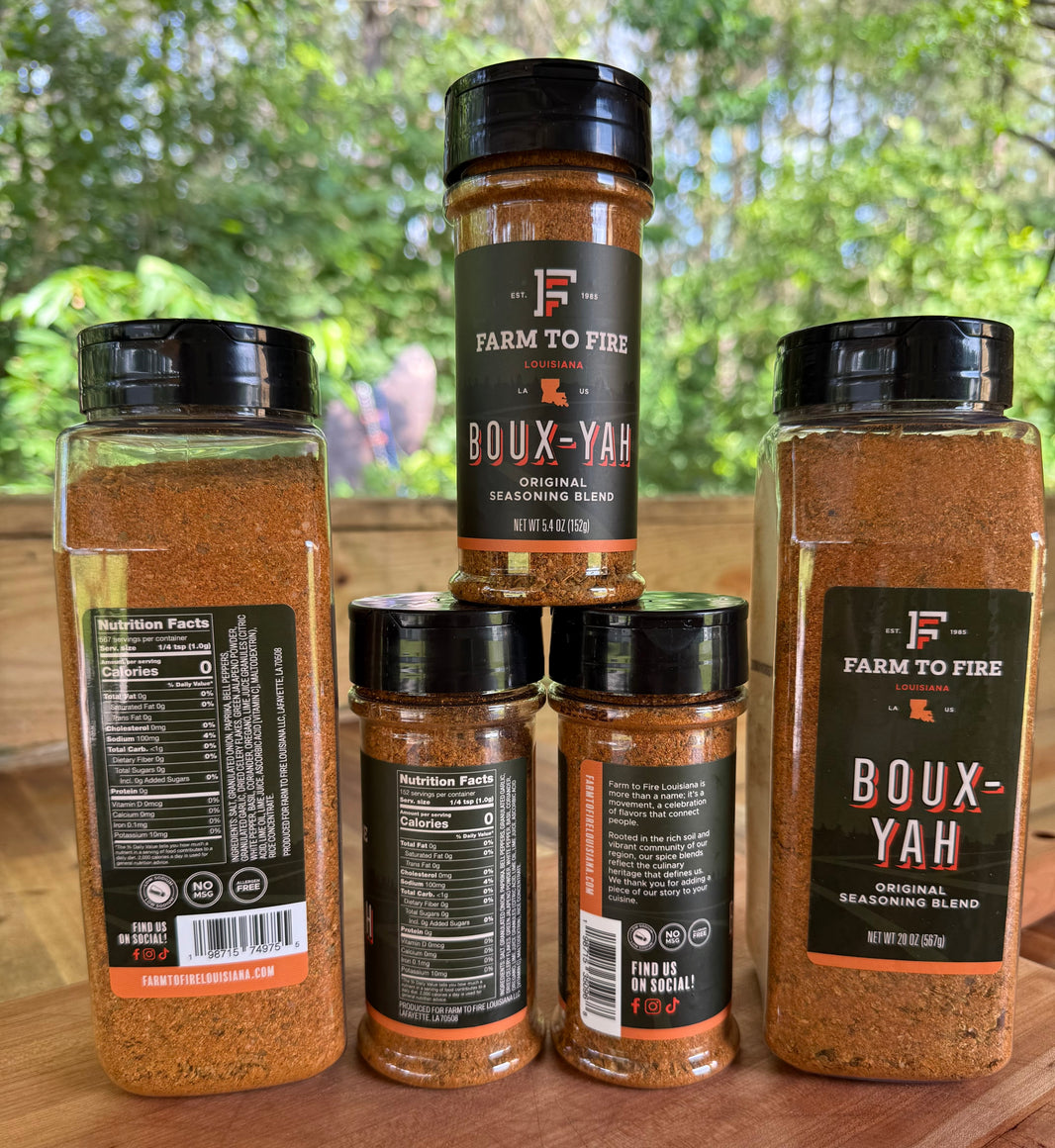 SEASONING – Farm To Fire Louisiana